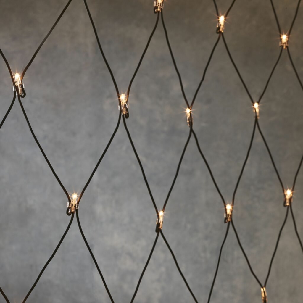 Luca Lighting - Connect XP net clear 192 lampen extra - L 300 x H 300cm